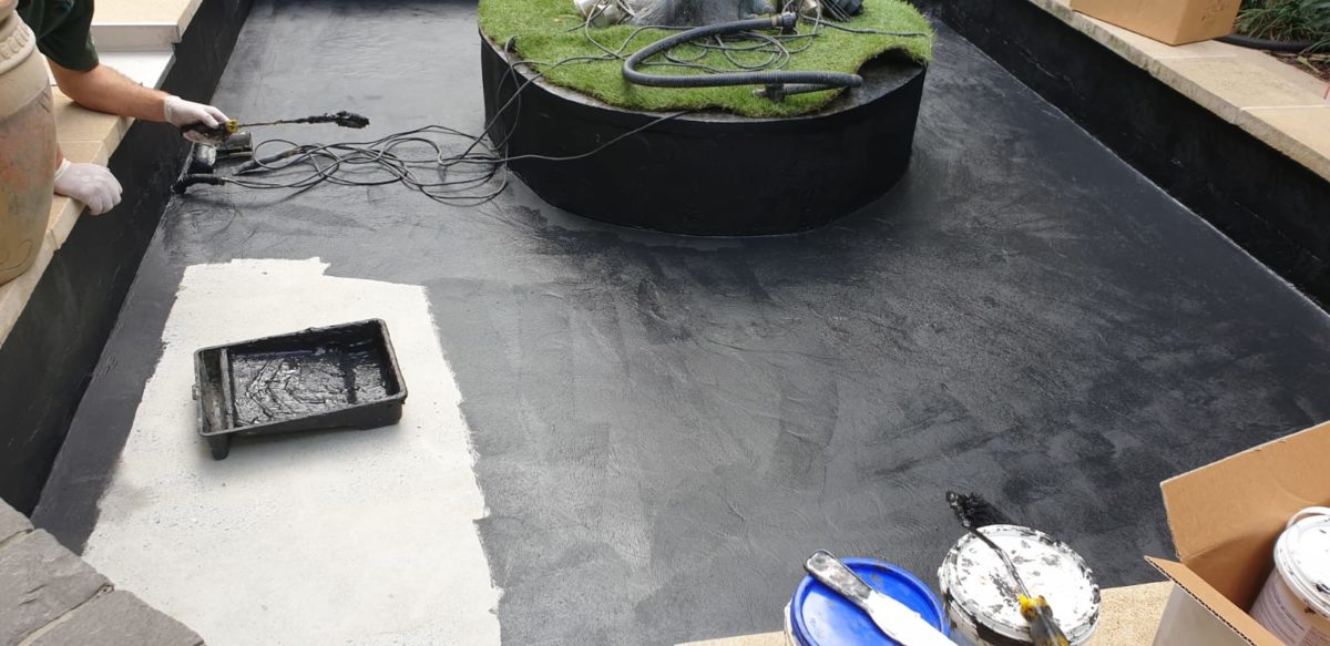 Fish Pond Waterproofing | Seamless Pond Liner Solutions